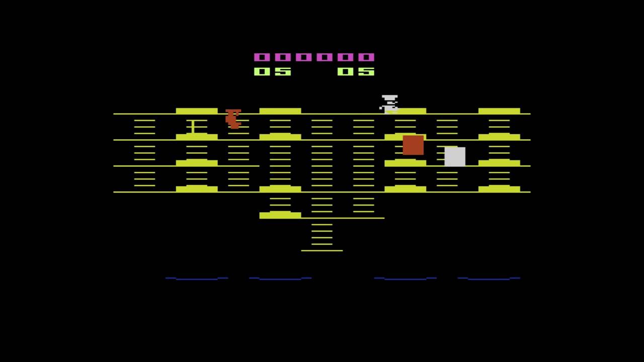 BurgerTime Reseña Atari 2600 - YouTube