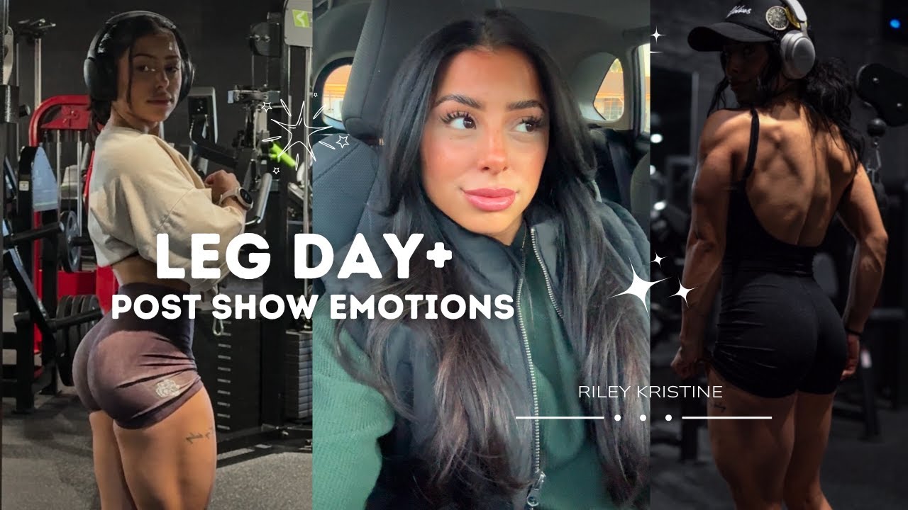 Full Leg Day Voiceover Post Bodybuilding Show Emotions 1 17 25 Youtube