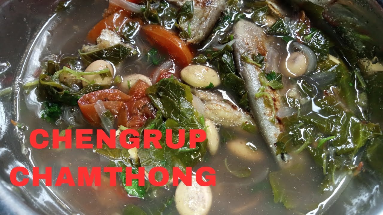 #How to cook green leafy vegetables healthy #Manipuri Chengrup ...