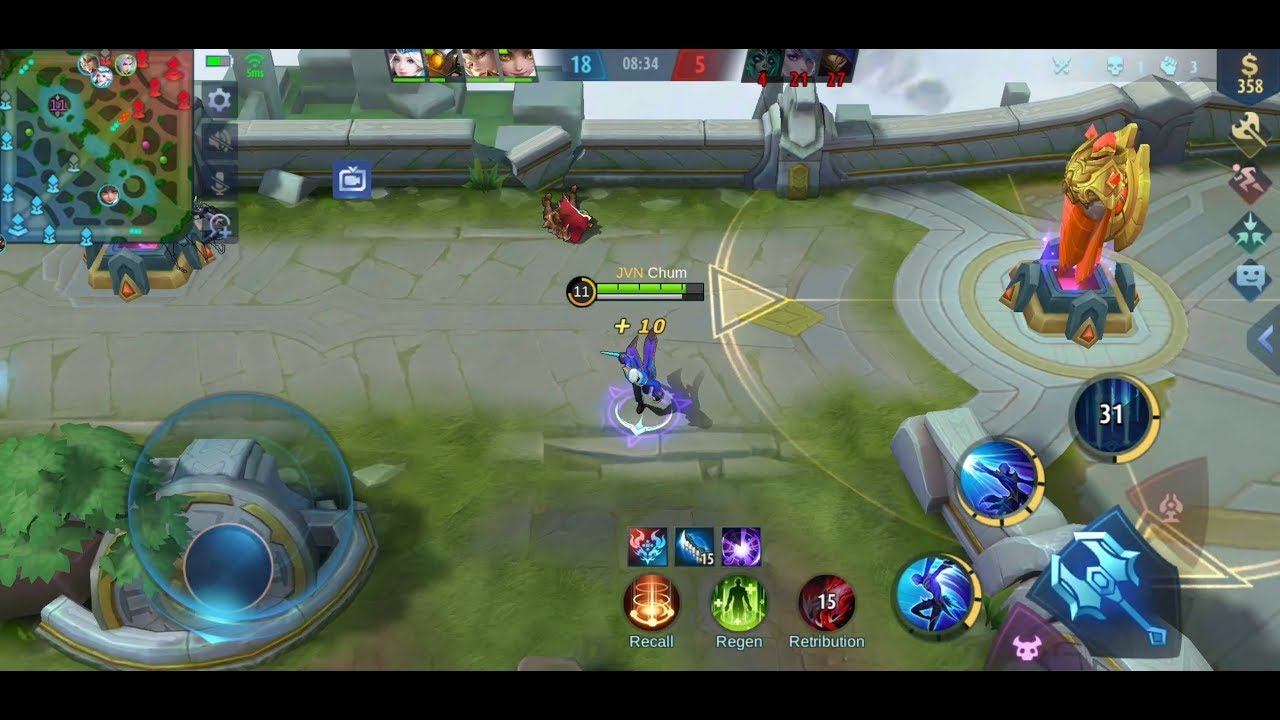 Ling the ninja mobile legends - YouTube