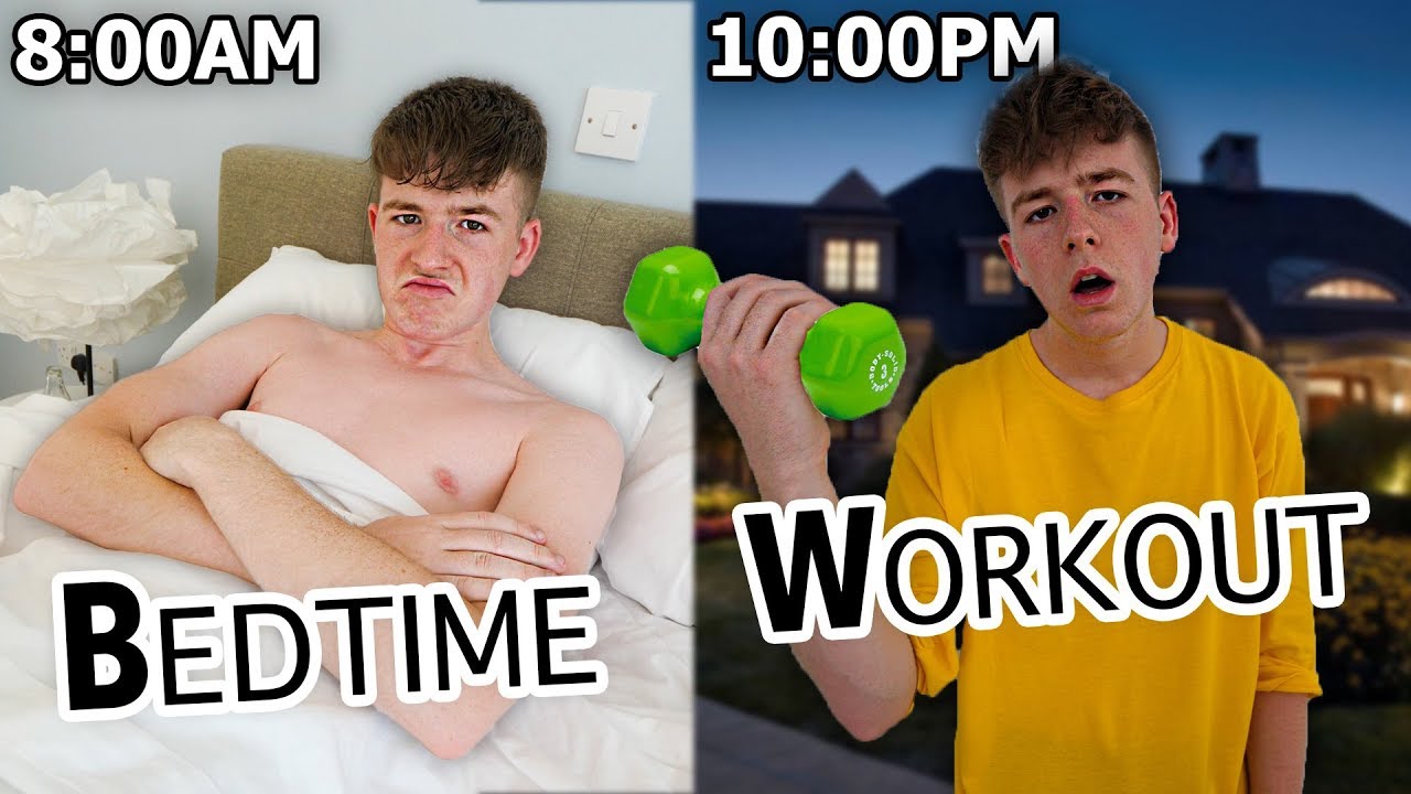 DAILY ROUTINE in ALPHABETICAL ORDER Challenge!! - YouTube