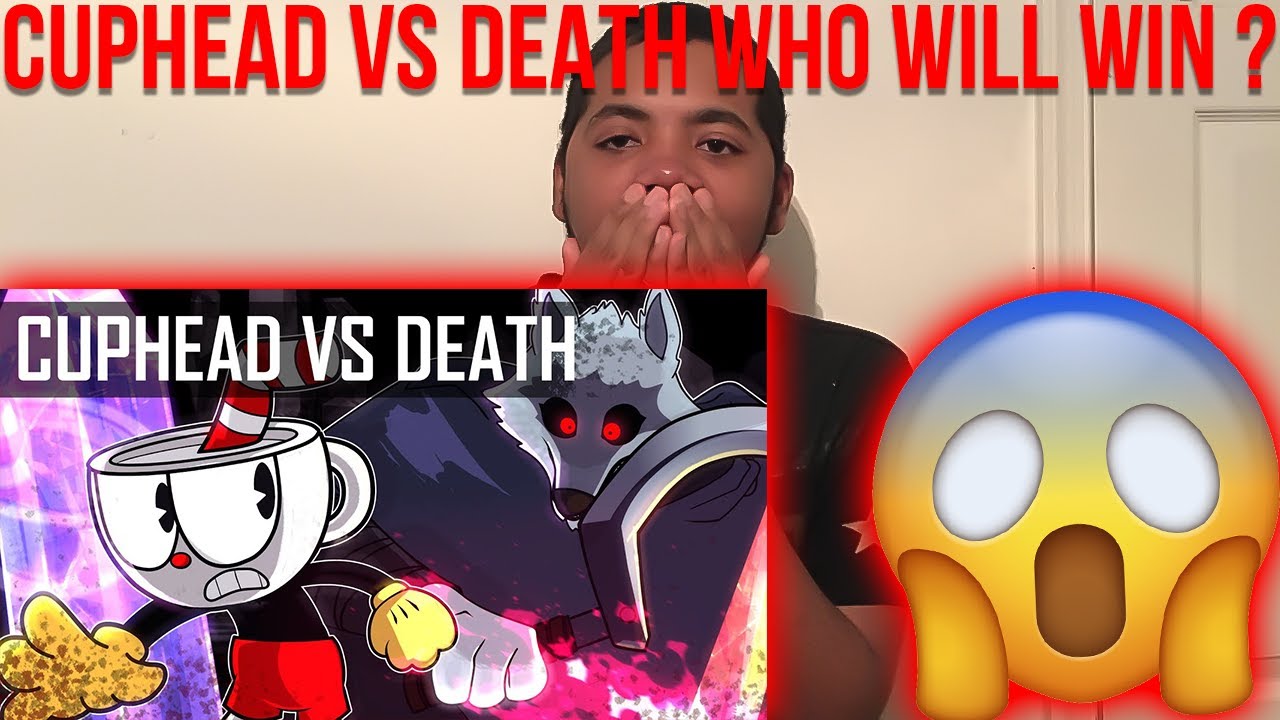 CUPHEAD VS DEATH (BOSS BATTLE ANIMATION) Reaction - YouTube