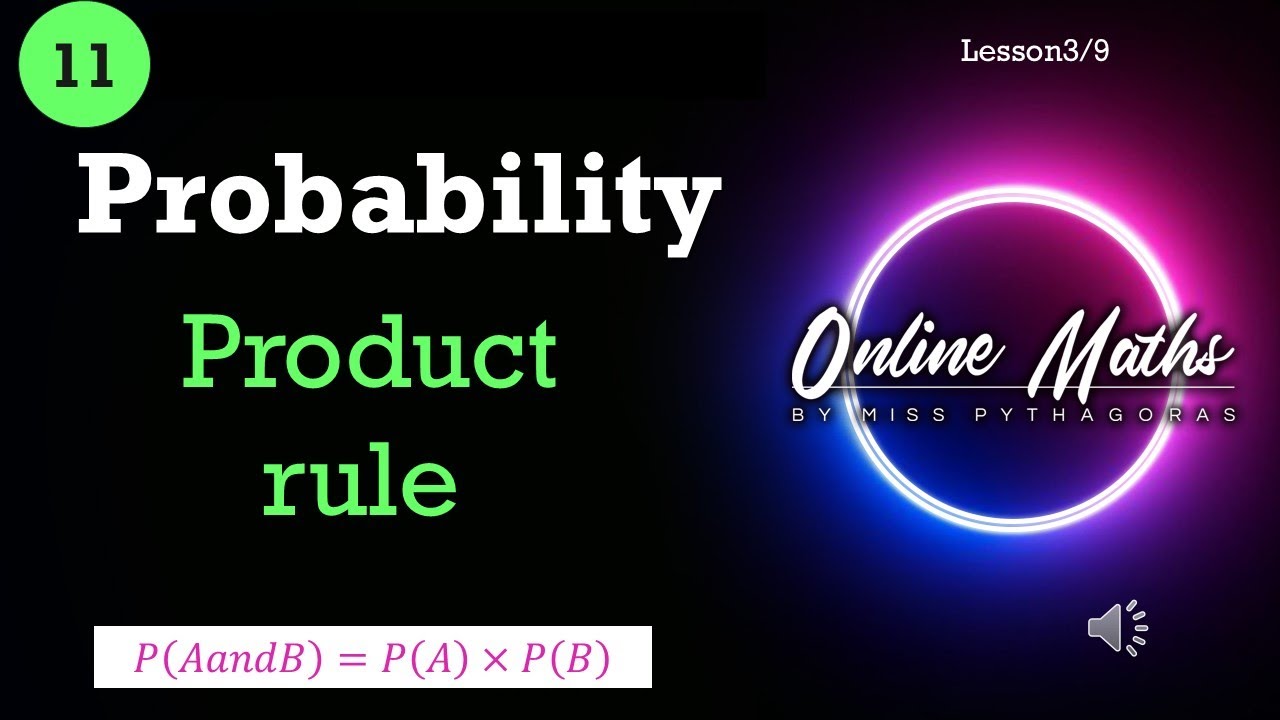 Probability Grade11: L3 Product Rule, dependent and Independent events ...