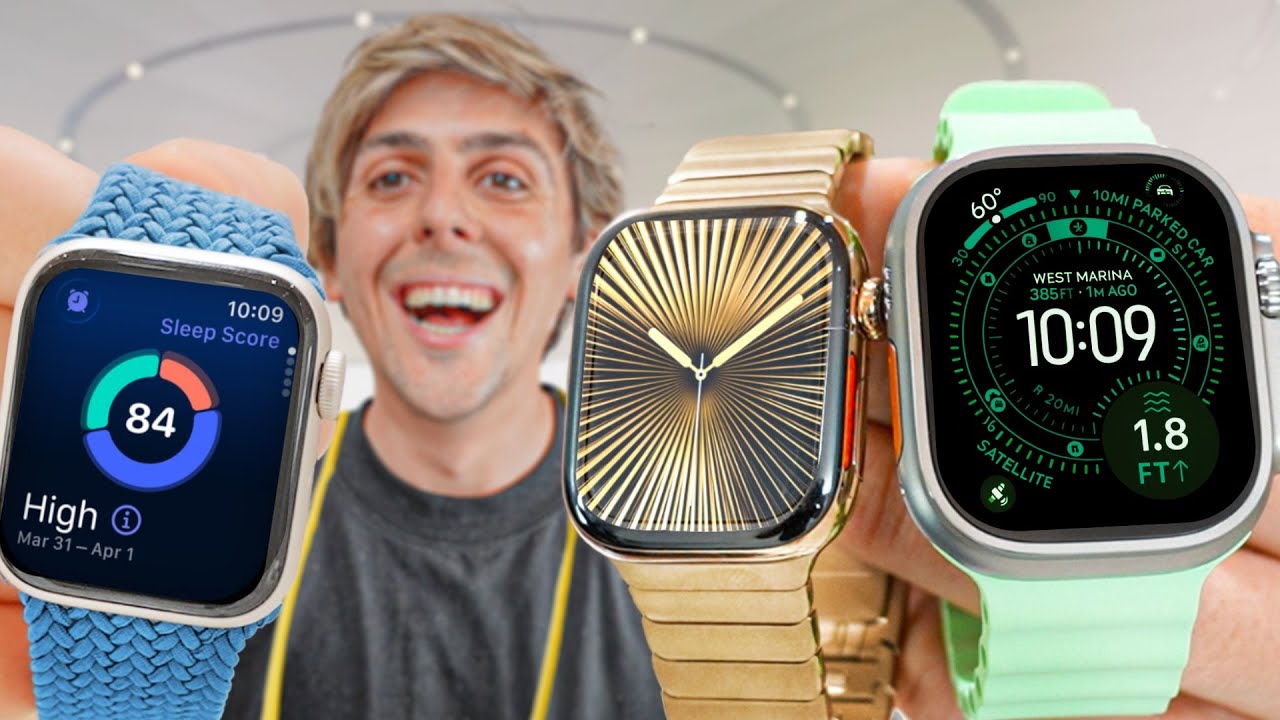 Apple Watch Series 11, Ultra 3, SE 3: Hands-On First Look - YouTube