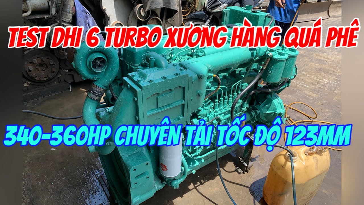 Bán Động Cơ Máy 6 Daewoo DHI 340-360hp Turbo Xương Hàng Gió Cực Khủng ...