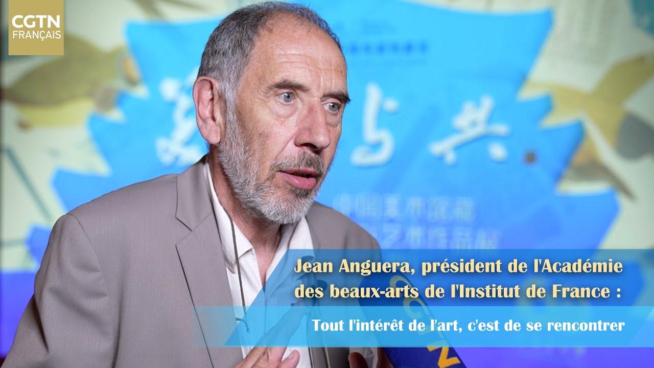 Jean Anguera : tout l'intérêt de l'art, c'est de se rencontrer - YouTube