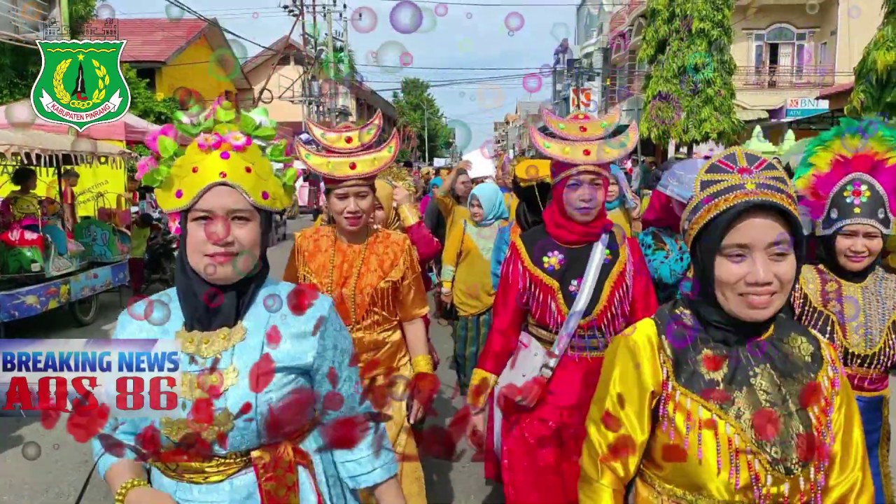 CARNAVAL DAY BUSANA ADAT INDONESIA | HUT PINRANG KE-60 TAHUN 2020 ...