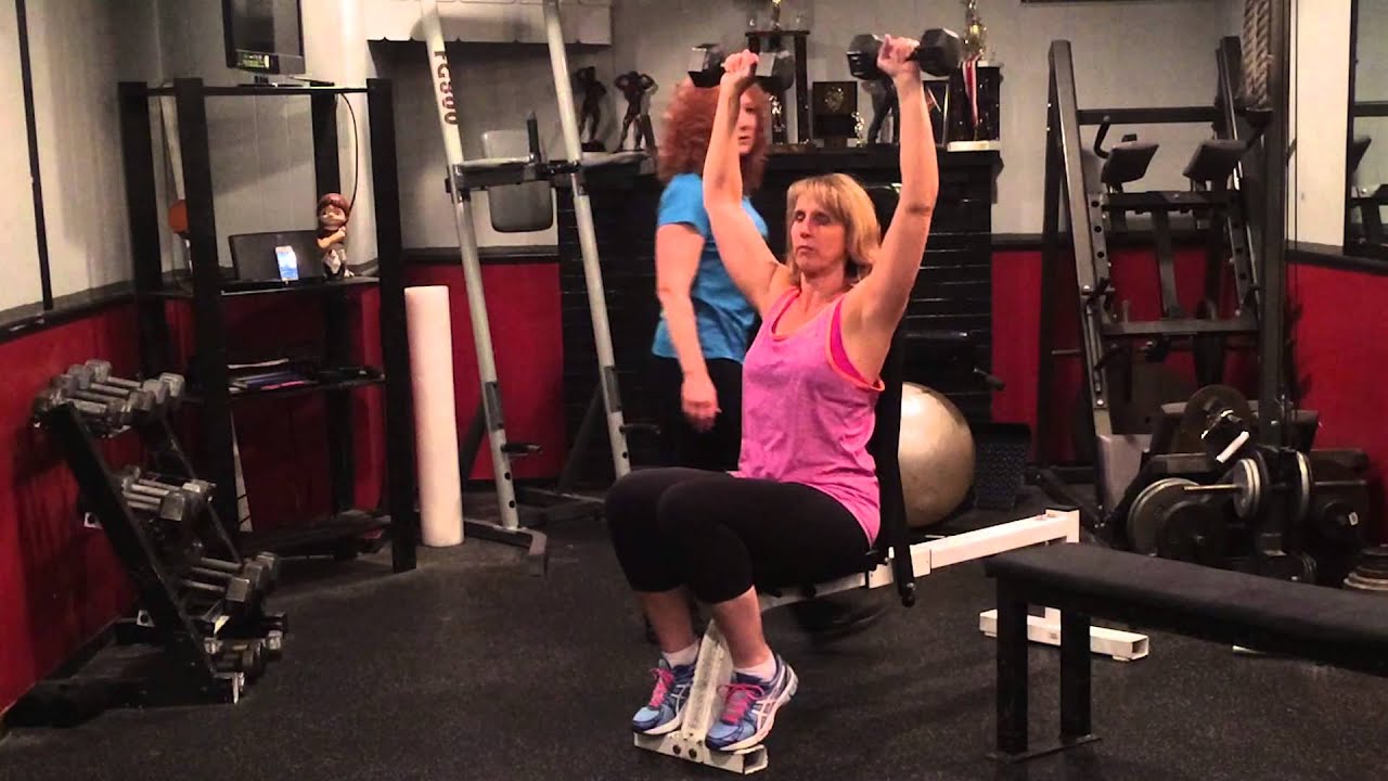 Proper Form - Shoulder Press - YouTube