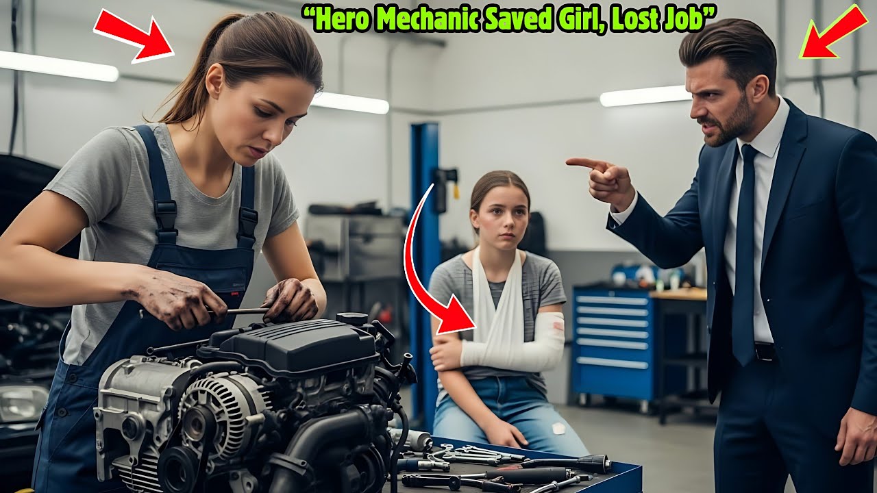 Mechanic Saved 12-Year-Old Girl, CEO Fired Her — Millionaire Mom Gifted ...