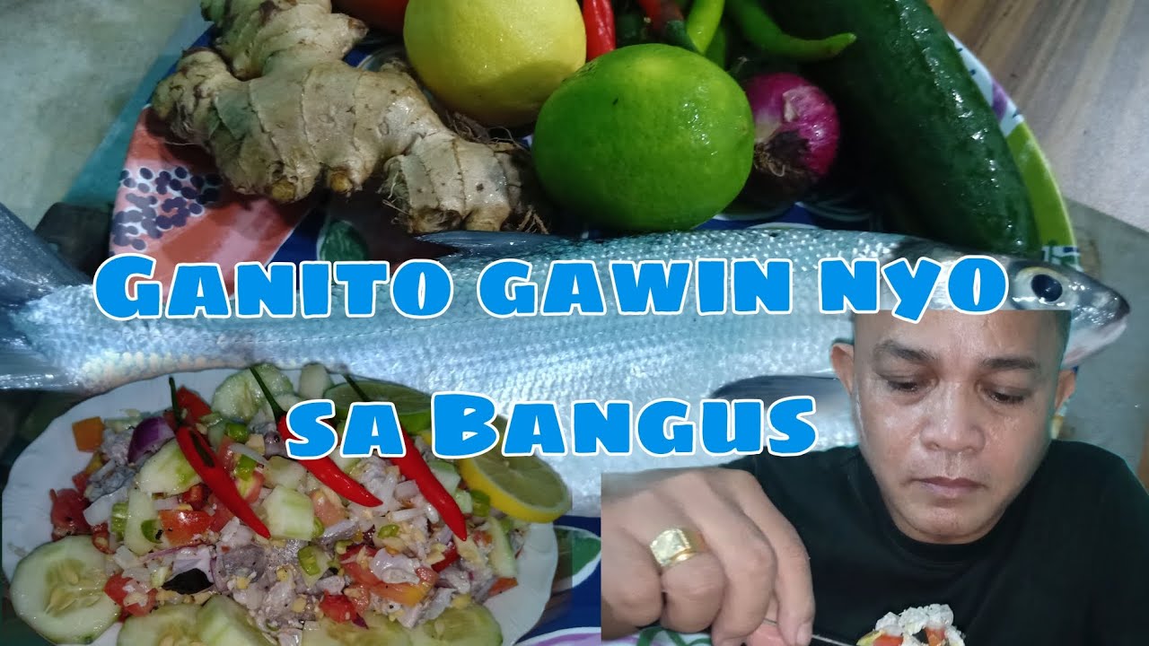 How to make Kilawing Bangus - YouTube