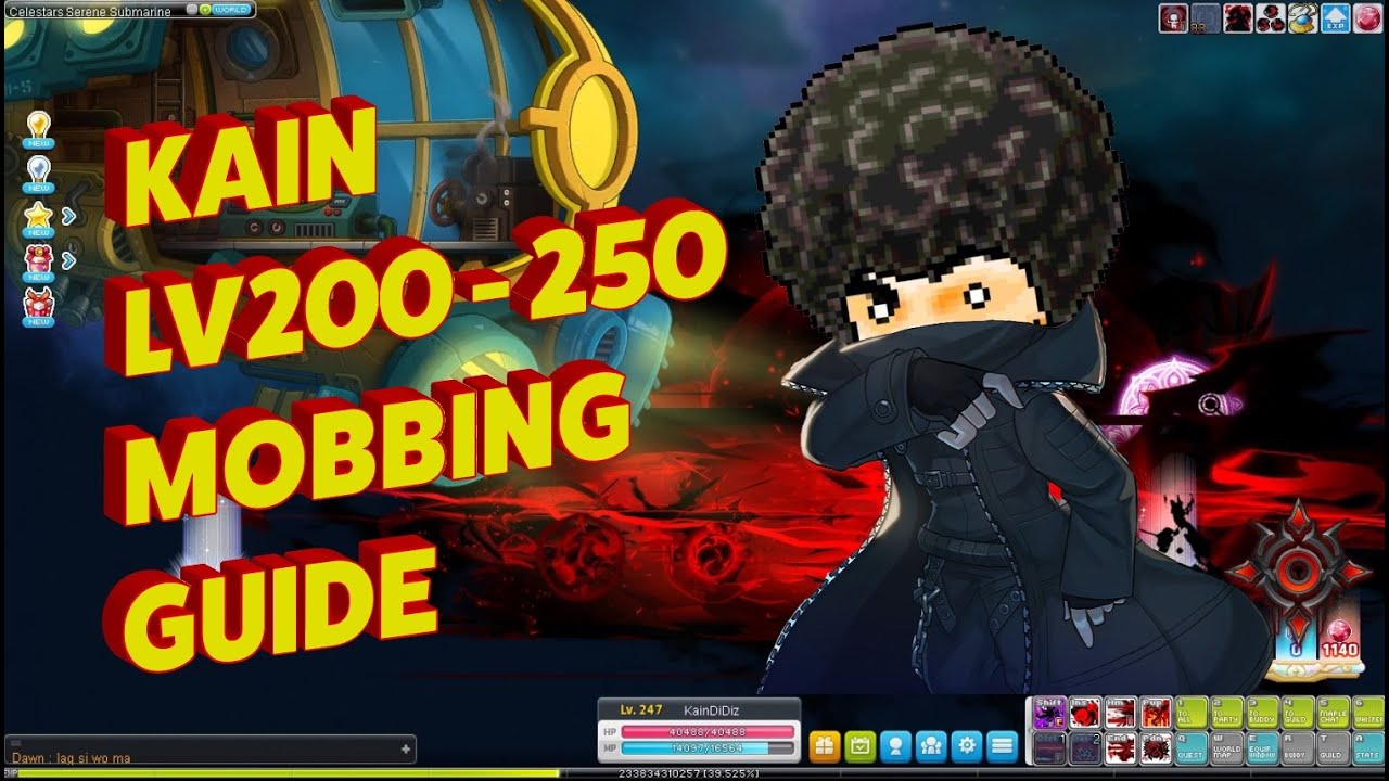 Kain Mobbing Guide | Training method for Level 200 to 250 - YouTube