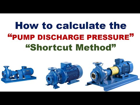 PUMP DISCHARGE PRESSURE CALCULATION / SHORTCUT TRICKS / PUMP DISCHARGE ...