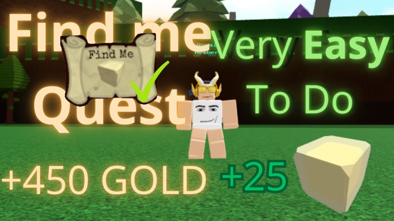 Unlocking the Secrets of the FIND ME Quest in Roblox Build a Boat ...