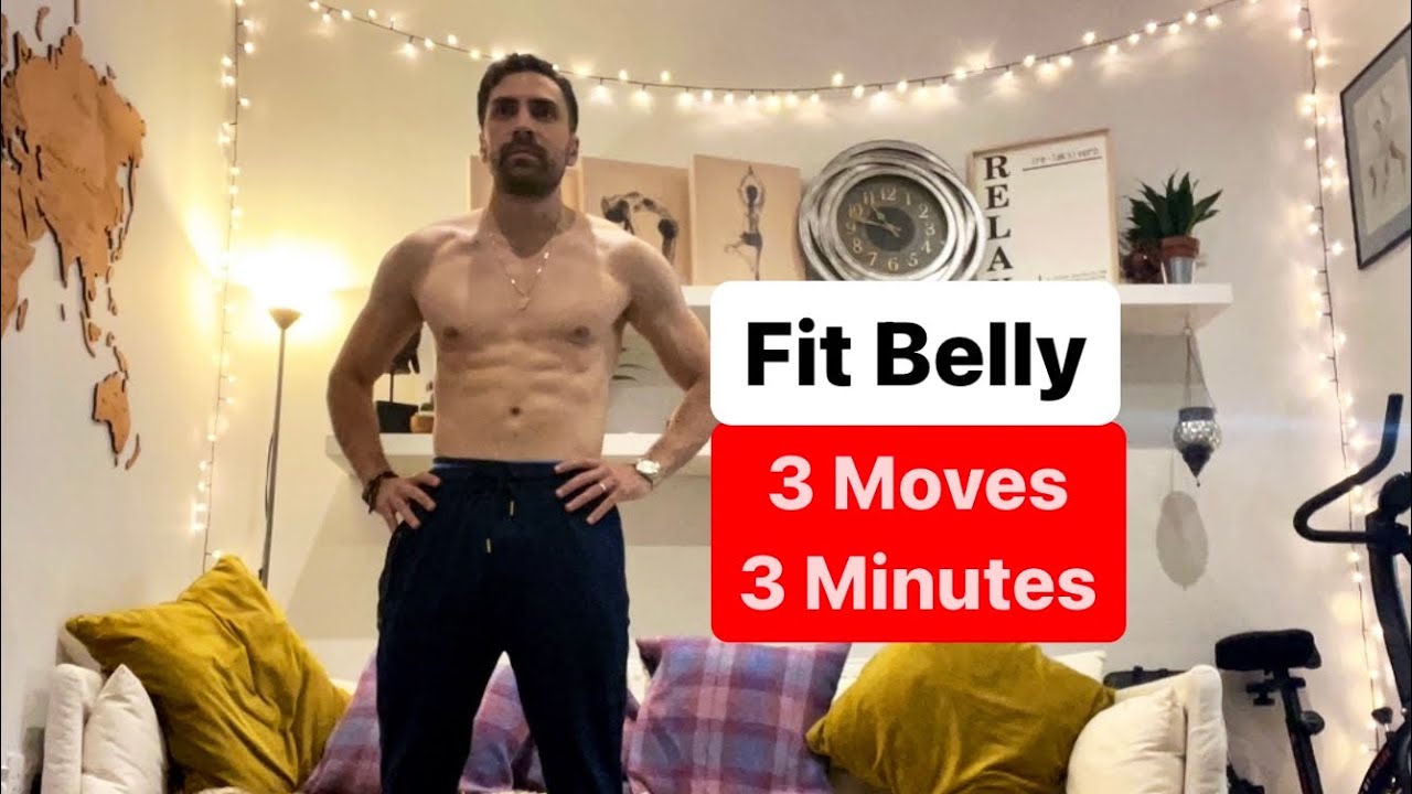 3 Minute Easy Beginner Workout / Simple Exercises at Home - YouTube
