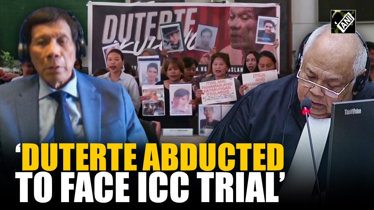 Duterte's lawyer claims former President was 'abducted' before ICC ...
