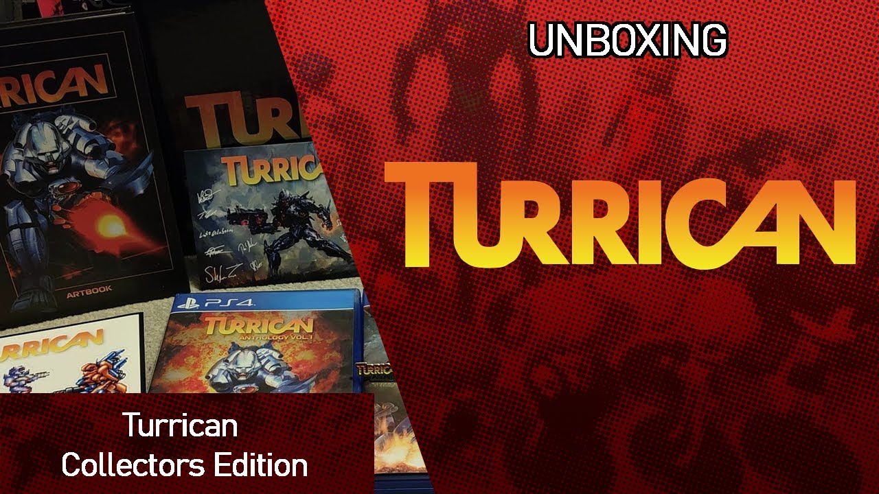 Turrican Collectors Edition Unboxing (Strictly Limited Games) - YouTube