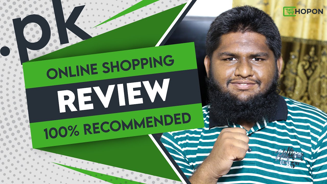 Best Website for Online Shopping - Shopon.pk Review - YouTube