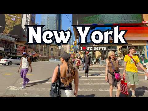 A Sunny Afternoon in Midtown Manhattan ☀️| 4K NYC Walking Tour