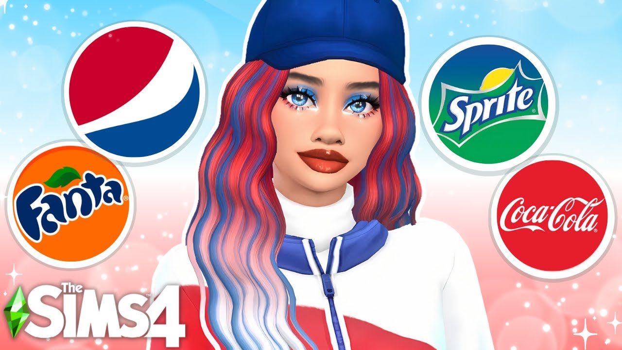 RECREATING ICONIC SODA BRANDS IN THE SIMS 4!!! - YouTube