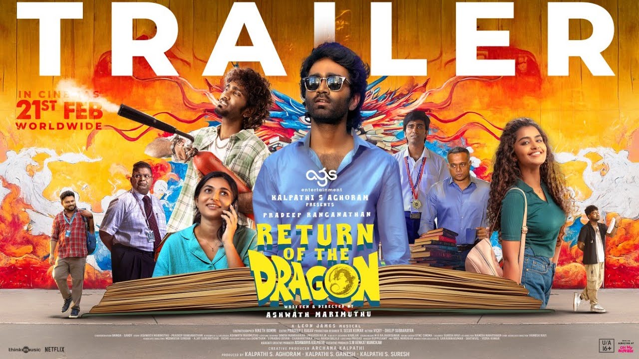 Return of The Dragon - Trailer | Pradeep, Anupama, Kayadu Lohar ...