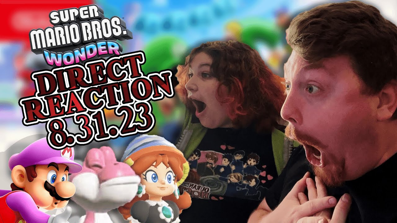 Super Mario Bros. Wonder | Direct Reaction 8.31.23 | FT: @AstroloJilly ...