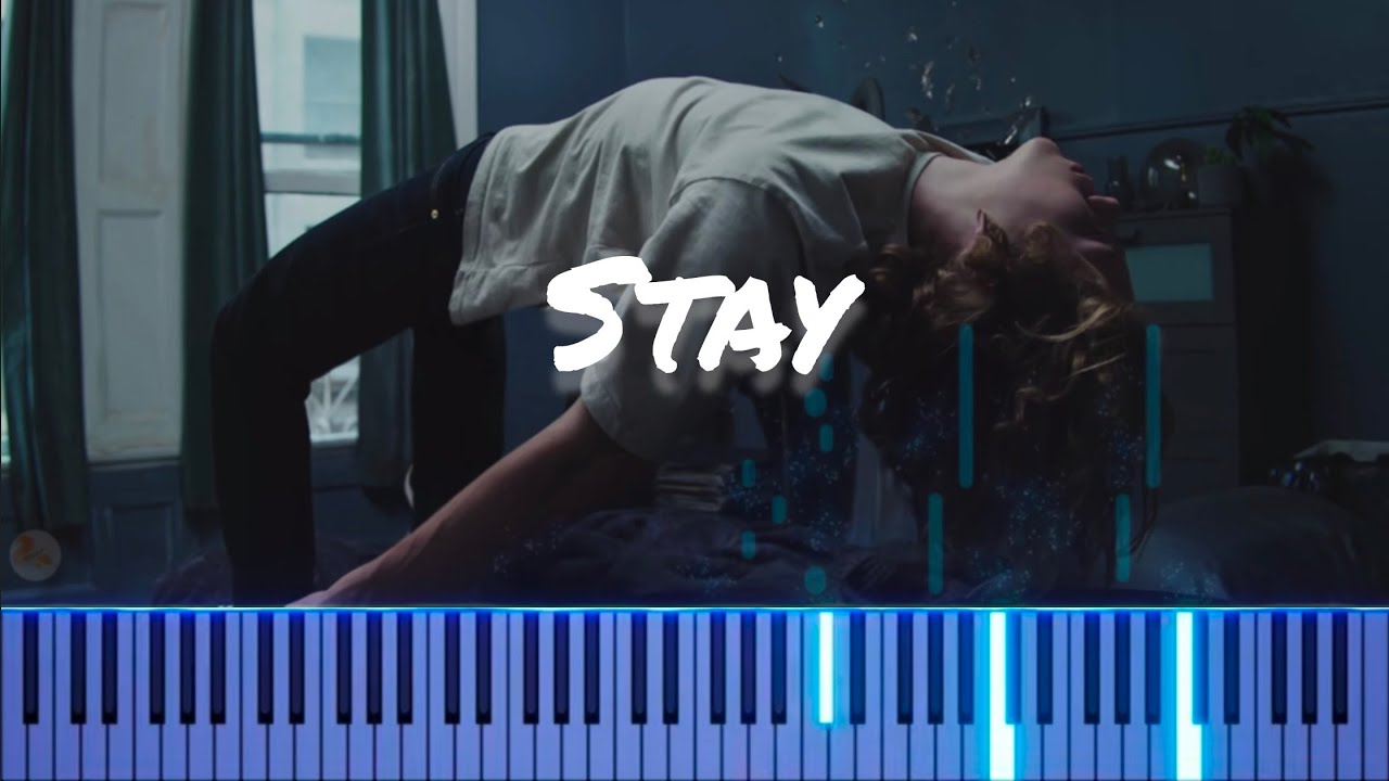 Stay - Piano Tutorial - YouTube