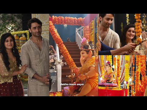 Ganesh Celebrations in YRHPK | Mishbir | Yehrishteyhainpyaarke | Shaheersheikh | Rheasharma
