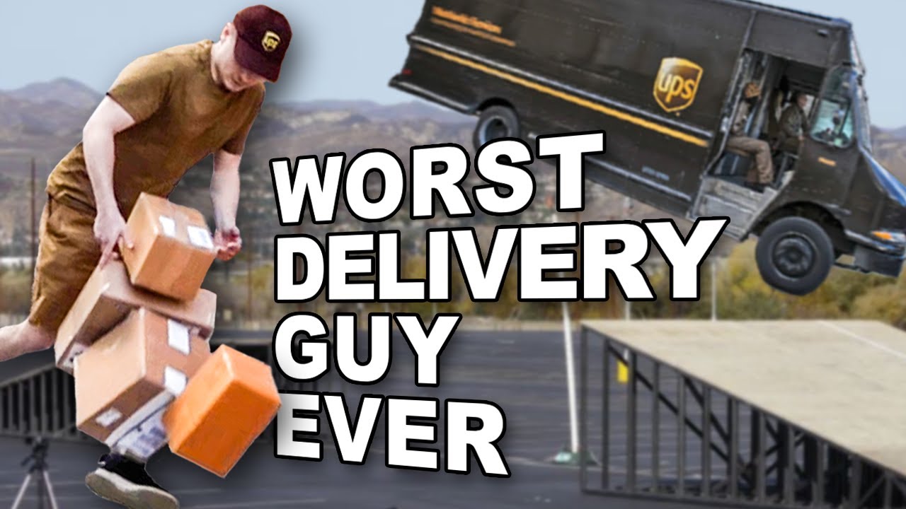 Terrible Delivery Guy Prank - YouTube