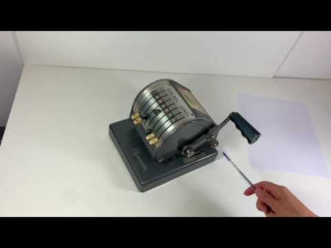 Paymaster Check Embosser Demo - YouTube