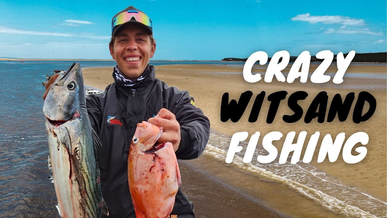 CRAZY FISHING in WITSAND | My first ever BONITO | CATCH and COOK - YouTube