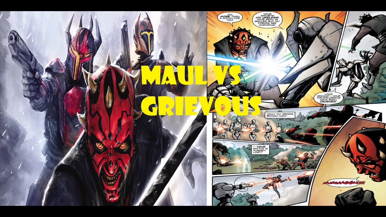 MAUL VS GRIEVOUS - Darth Maul: Son of Dathomir Part 1 Discussion - YouTube