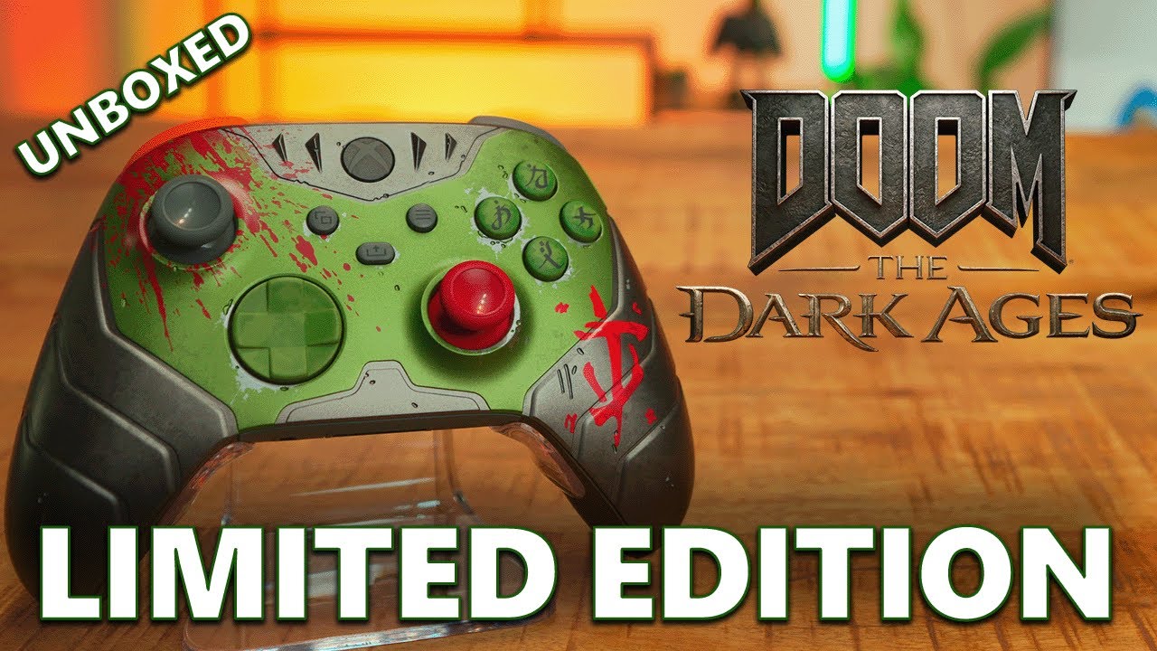 Neu! Xbox Wireless Controller - DOOM: The Dark Ages Limited Controller ...