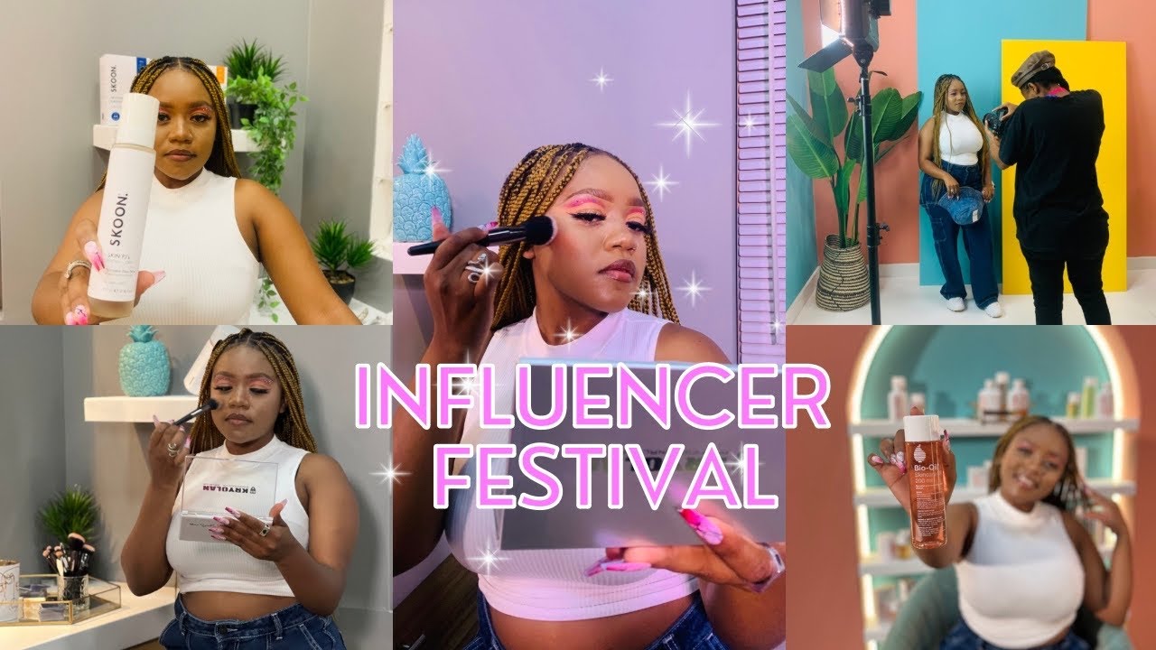 Mini Vlog: Fluence Influencer Festival | Getting my hair done I Road to ...