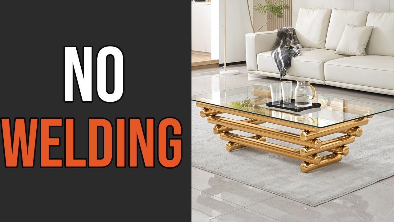 Industrial No-Weld Metal Coffee Table Ideas for Home Décor | Craft ...