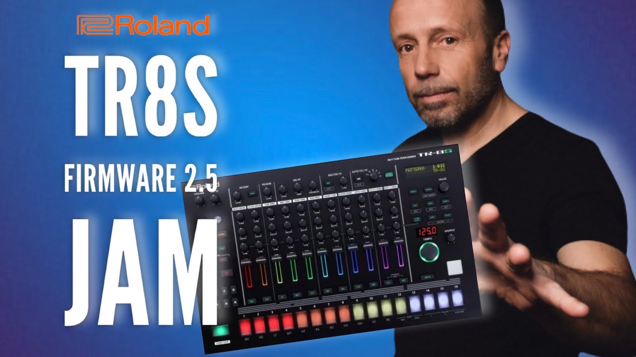 TR8S FIRMWARE 2.5 TECHNO JAM - YouTube
