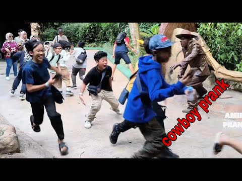 Completion prank in public place 