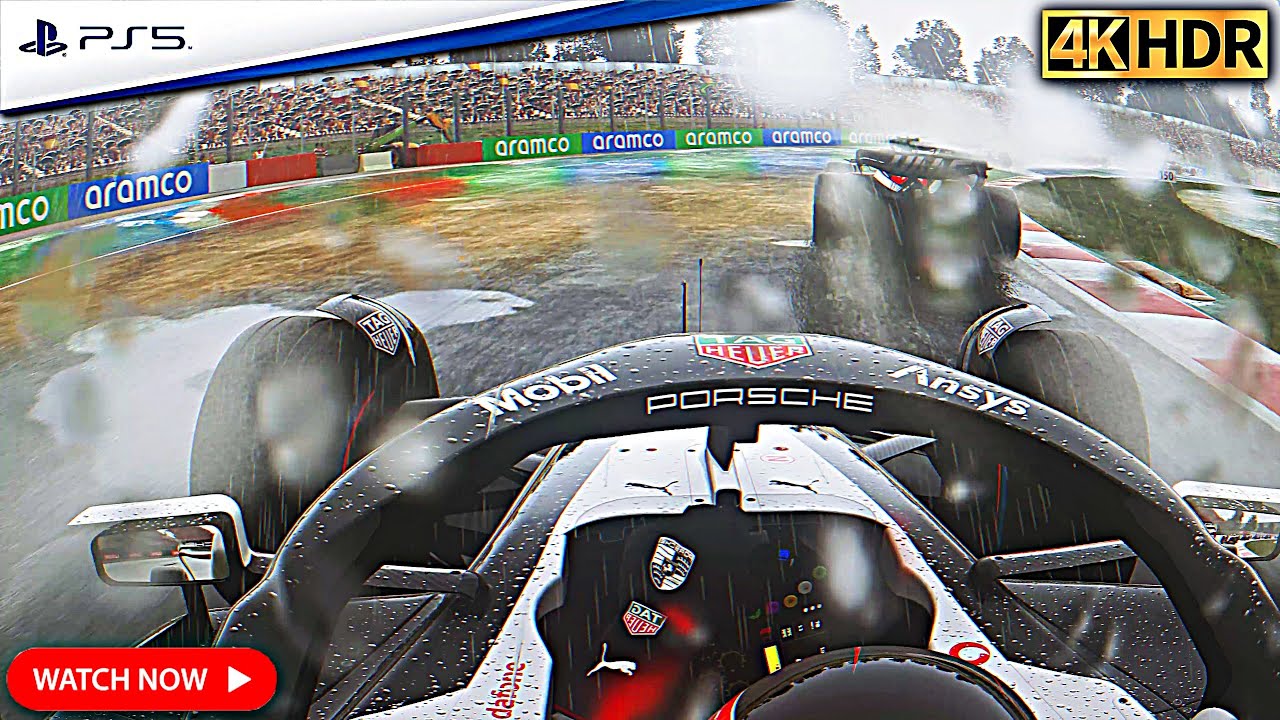 [8k] F1® 23 Ultra Realism TV Pod Graphics Mod!? RTX 4090 Max Settings ...