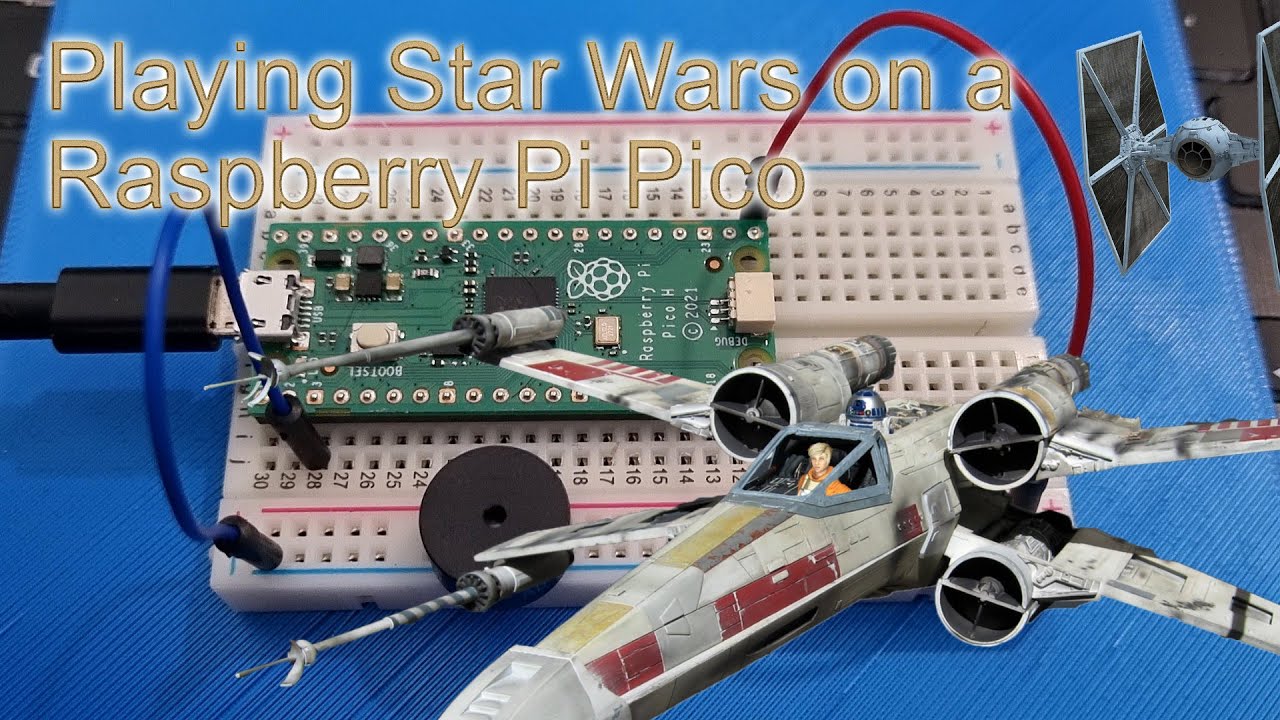 Playing Star Wars on a Passive Buzzer with Raspberry Pi Pico RP2040 ...