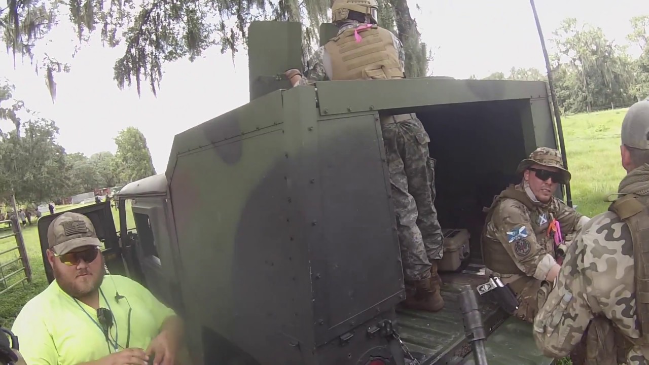BTA Airsoft Gameplay Montage 2 (Humvee, Pyrotechnics) - YouTube