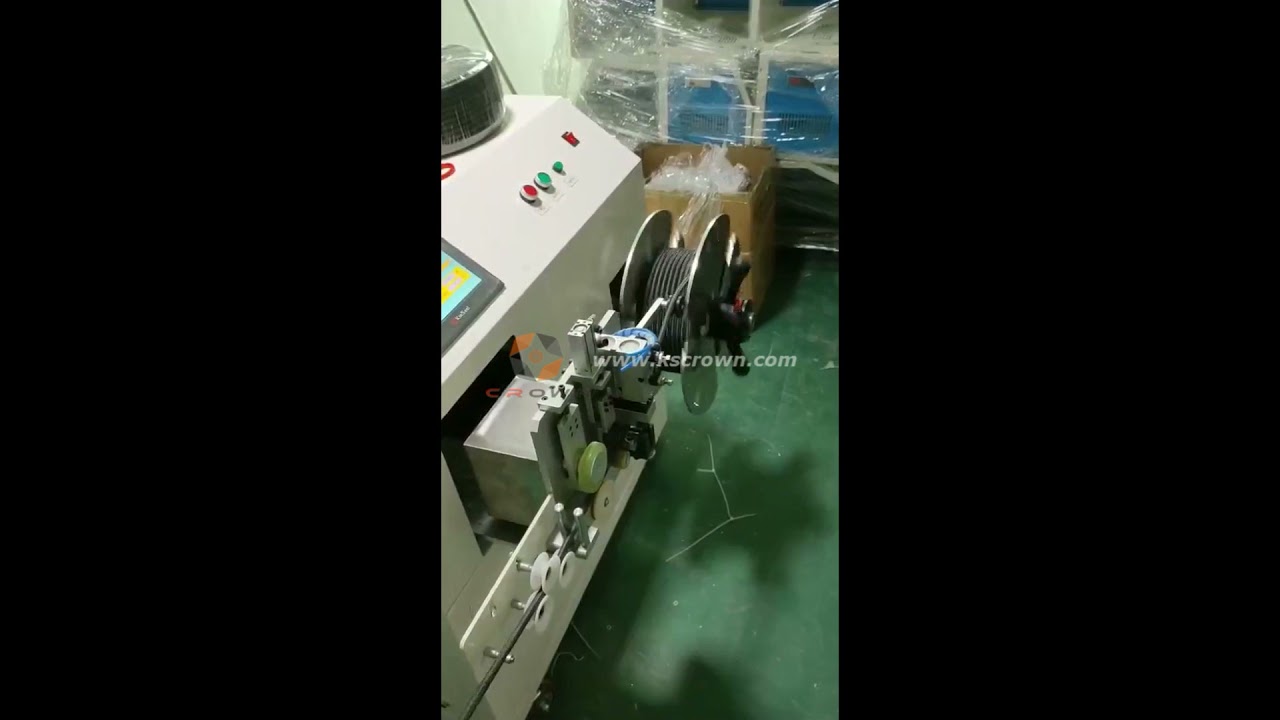 Automatic Cable Length Measuring and Coil Winding Machine, Wire Coiler ...