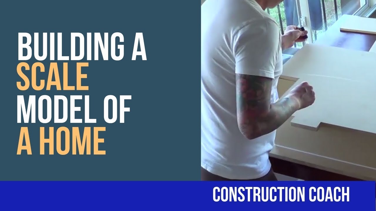 Building a Scale Model of a Home - DIY - YouTube
