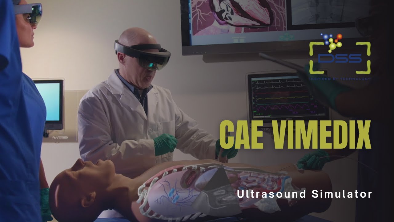 CAE Vimedix | Ultrasound | Simulator | Healthcare | DSS Imagetech - YouTube