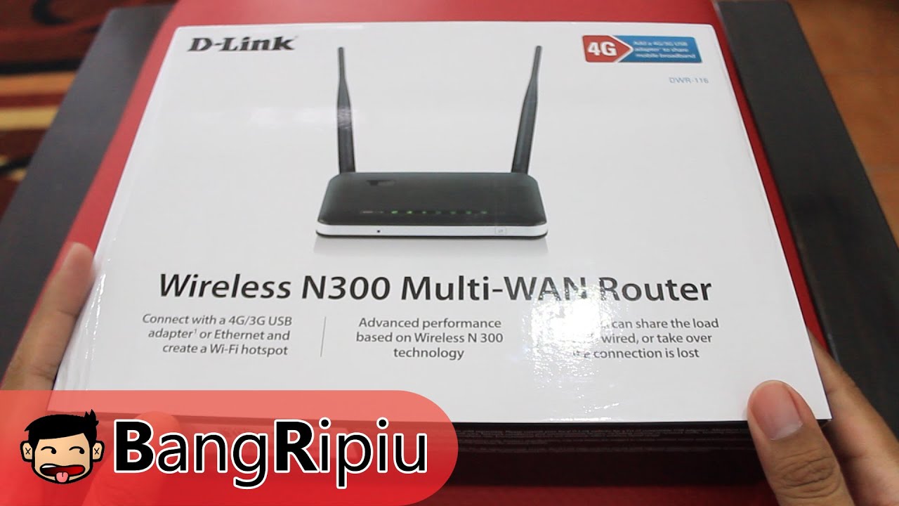 Unboxing D-Link N300 Wireless Router - YouTube