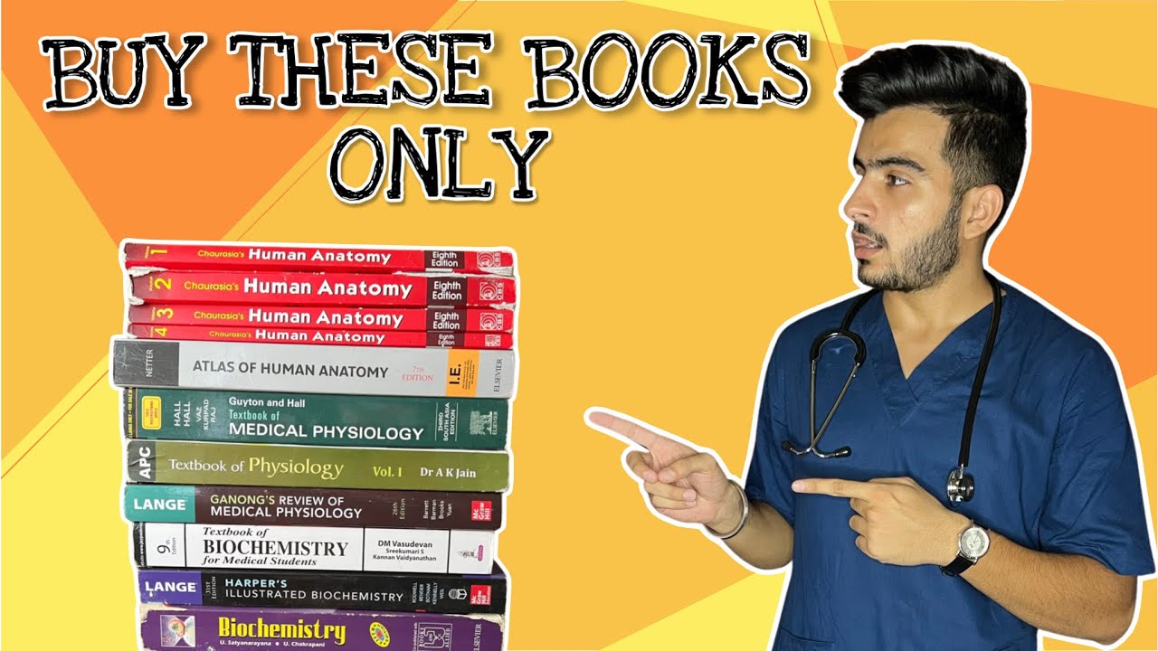 Books to Read in 1st Year MBBS | Buy these Books Only | Doctor Humane ...