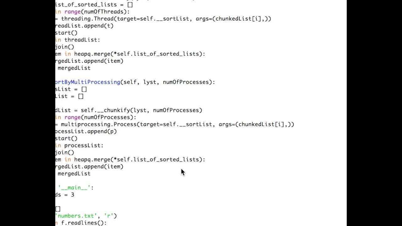 Using a "Manager" While Multiprocessing in Python Part 1 of 2 - YouTube