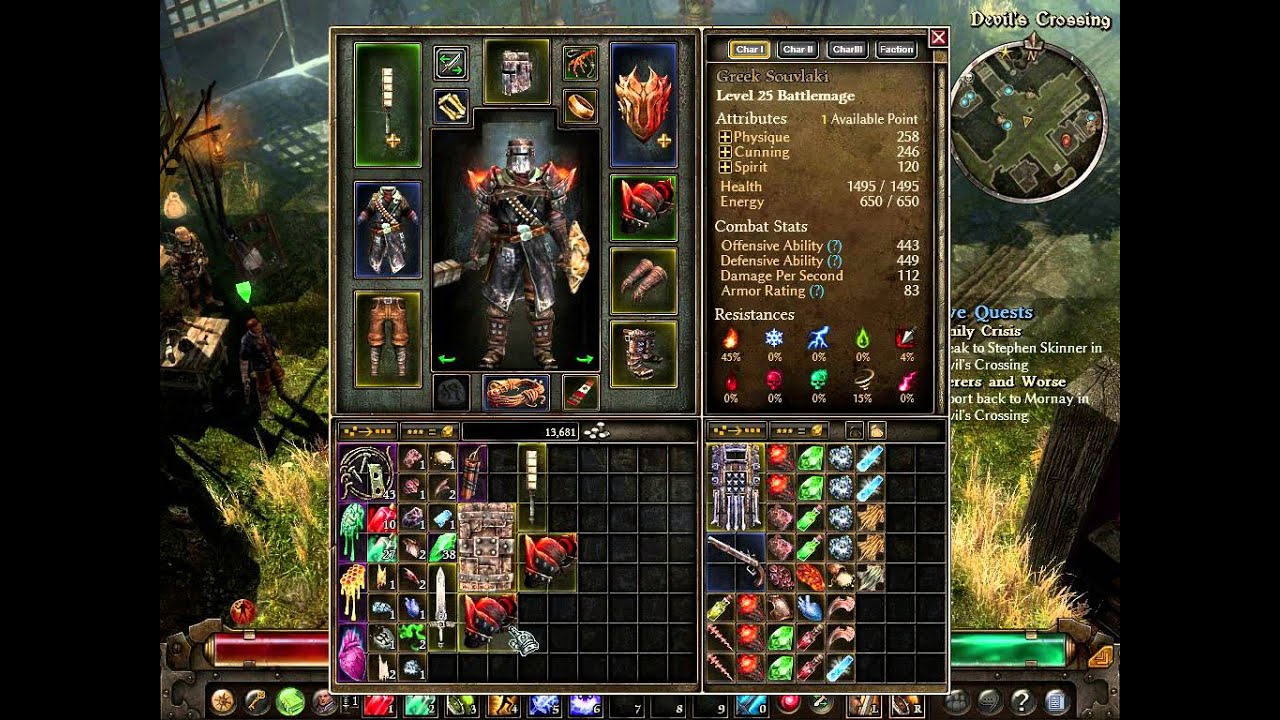 Grim Dawn gameplay on budget pc - YouTube
