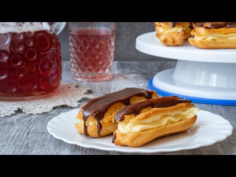 Najlepszy przepis na eklerki z kremem budyniowym 😍🥰