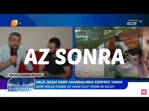Halil Sezai kavga skandalının sürpriz tanığı ilk kez konuştu!! Görüntüler montajlı mı?