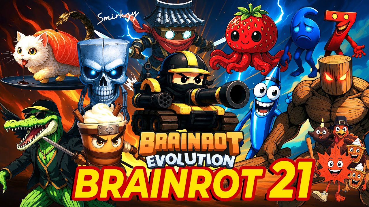 Smirkzy - Brainrot Anime Opening Song Pt. 21 (Official MV) ft. ALL NEW ...