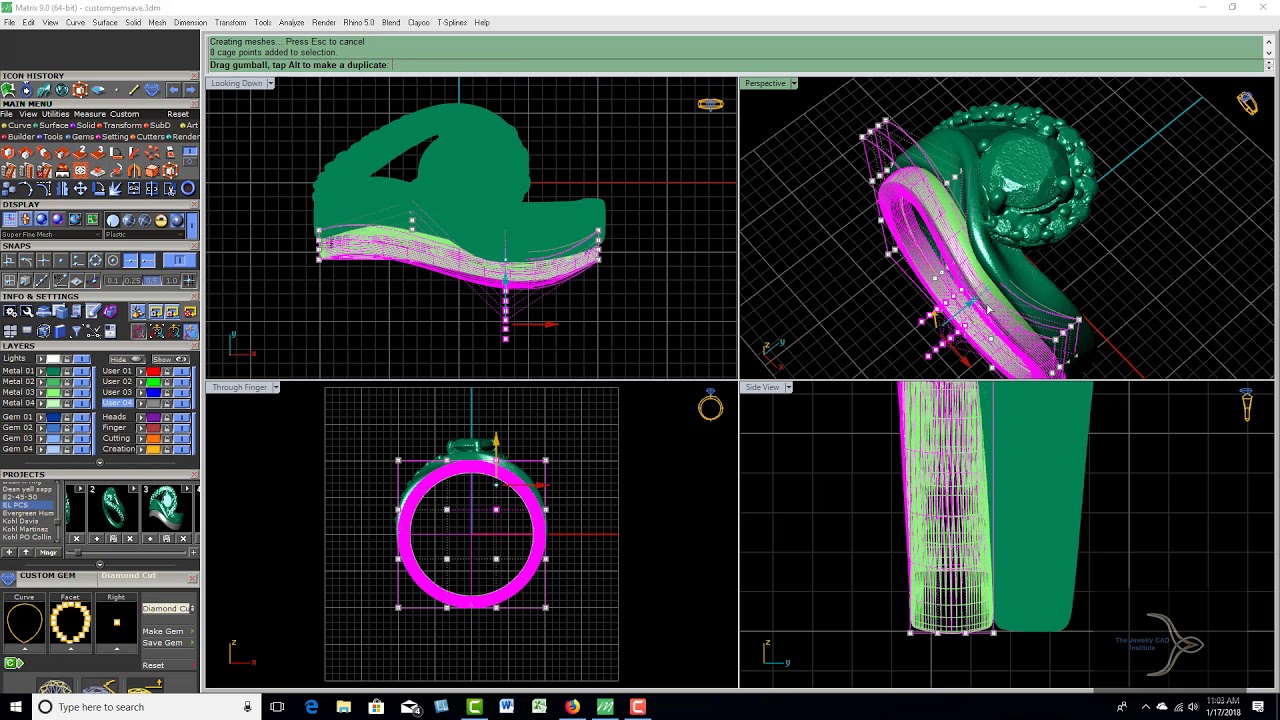 eLUXE3D Engagement Ring Scan. How to make a custom wedding band in ...